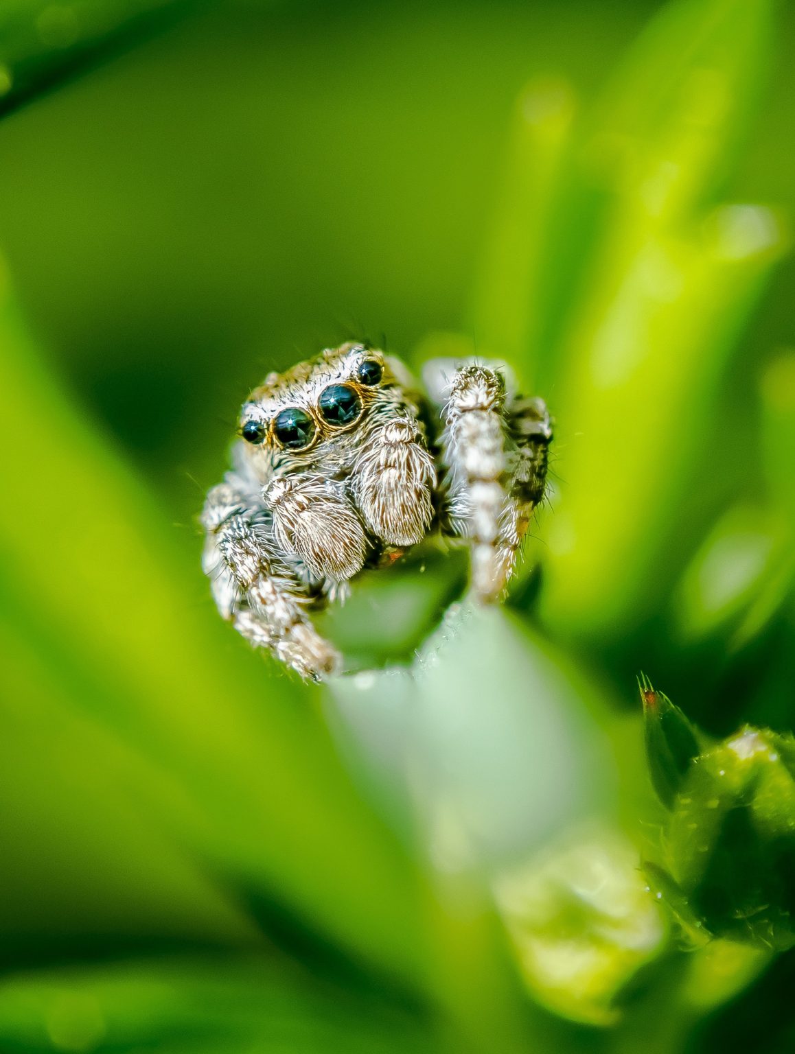 Molting in Jumping Spiders - Avonturia